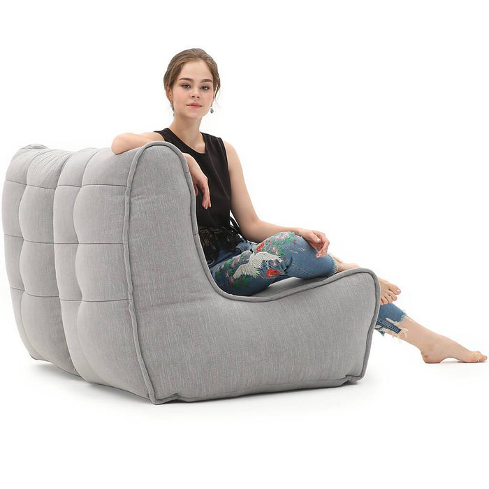 Estos puffs tipo sofa que ya son un clásico del diseño!