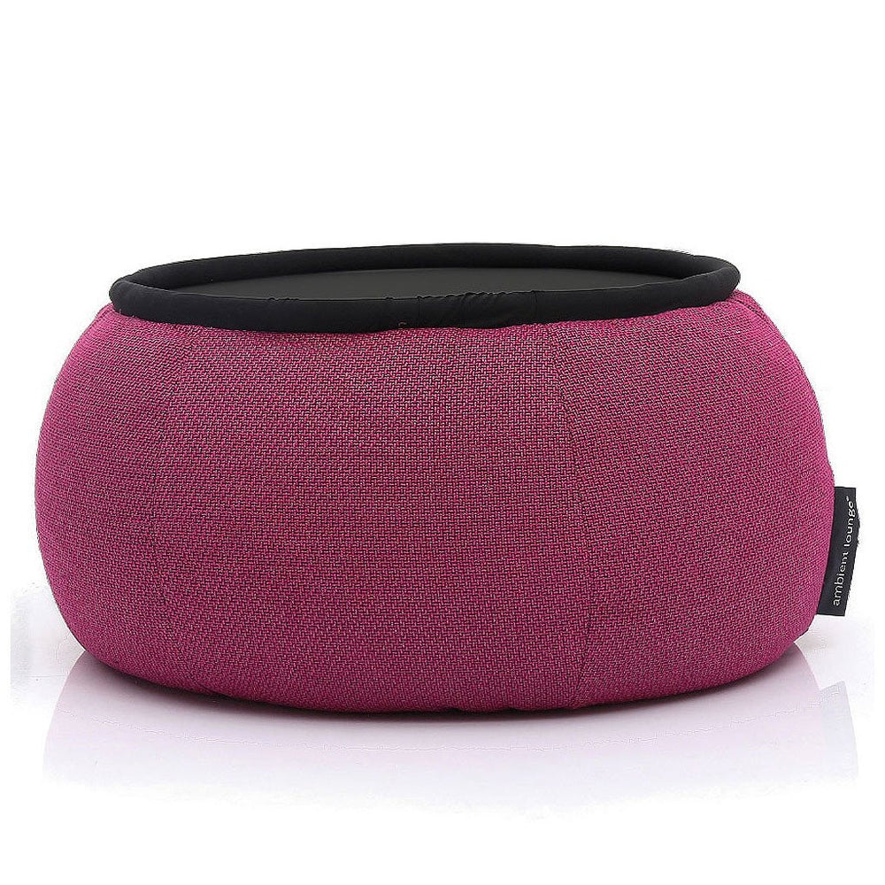 Mesa de centro con puff - una bohemia chic y versatilidad