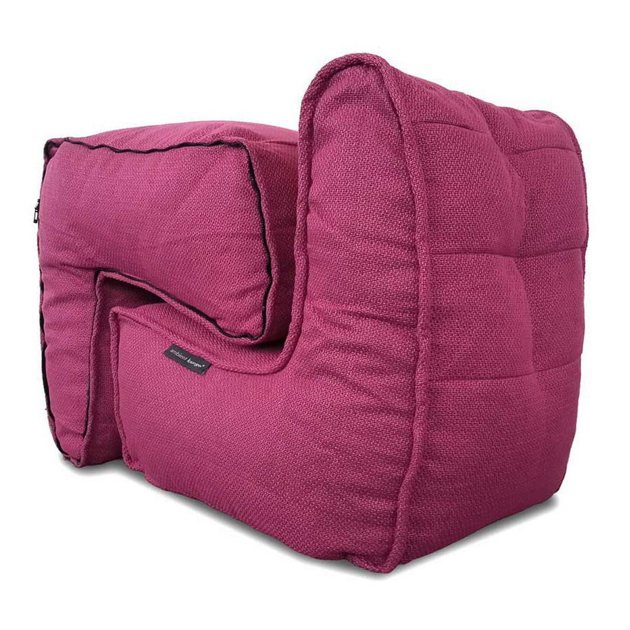 Puff sofá moderno de diseño, uber cómodo y elegante.