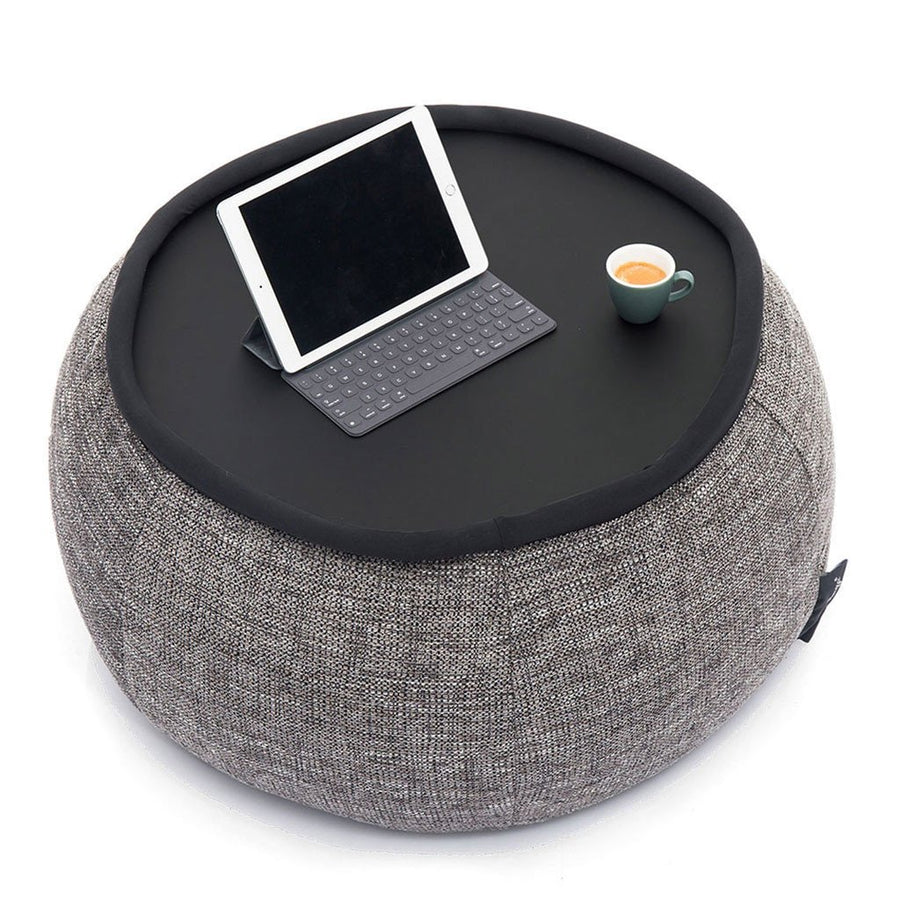 Mesa de centro con puff - una bohemia chic y versatilidad